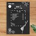 Chalkboard Style Cafe, Restaurant Menu Editable Canva Template ...