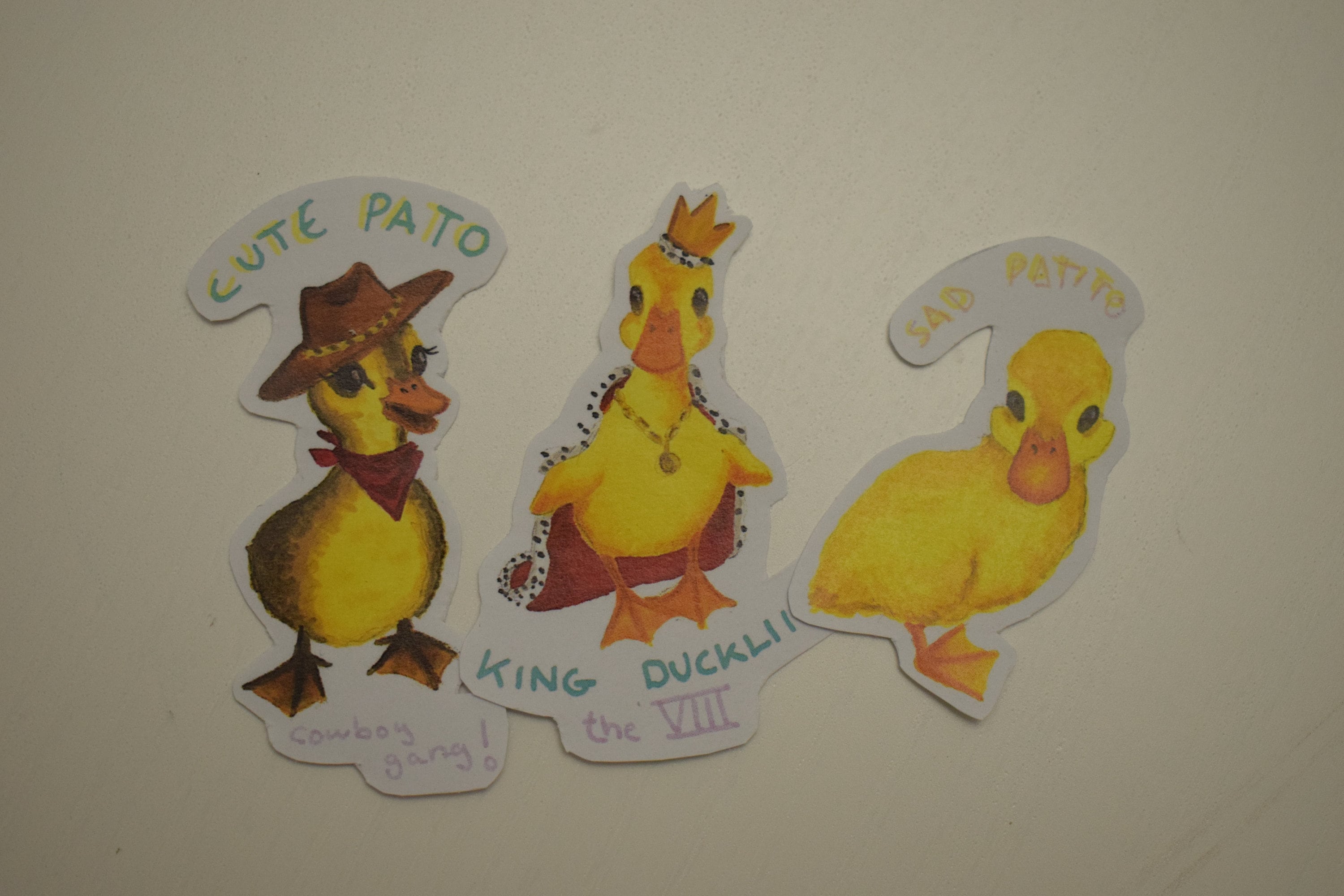 Sticker de patitos pack de 3 - Etsy México