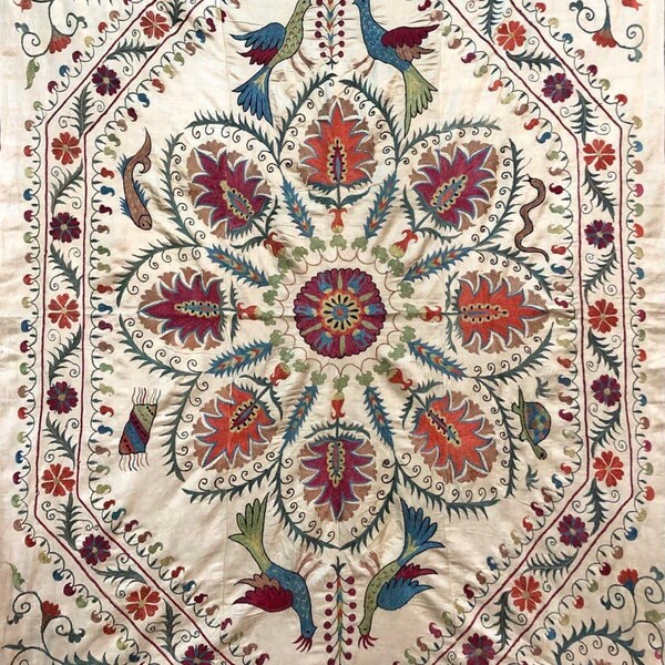Suzani Bedspread - Etsy