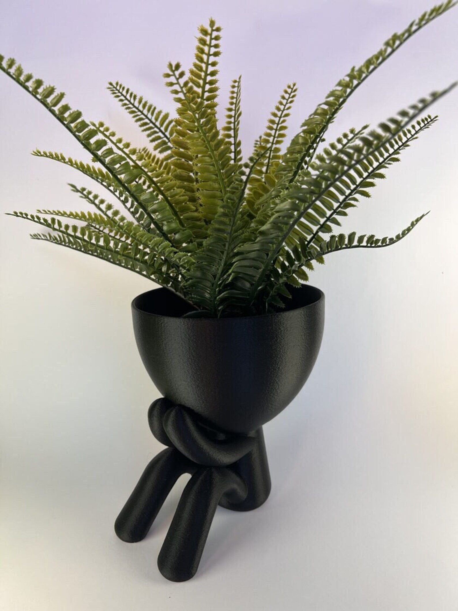 3D Printed Thoughtful Human Plant Pot, Person Planter - Etsy