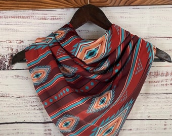 Wildrag the Roy Rogers Neckerchief Bandana Satin Scarf western Scarf - Etsy