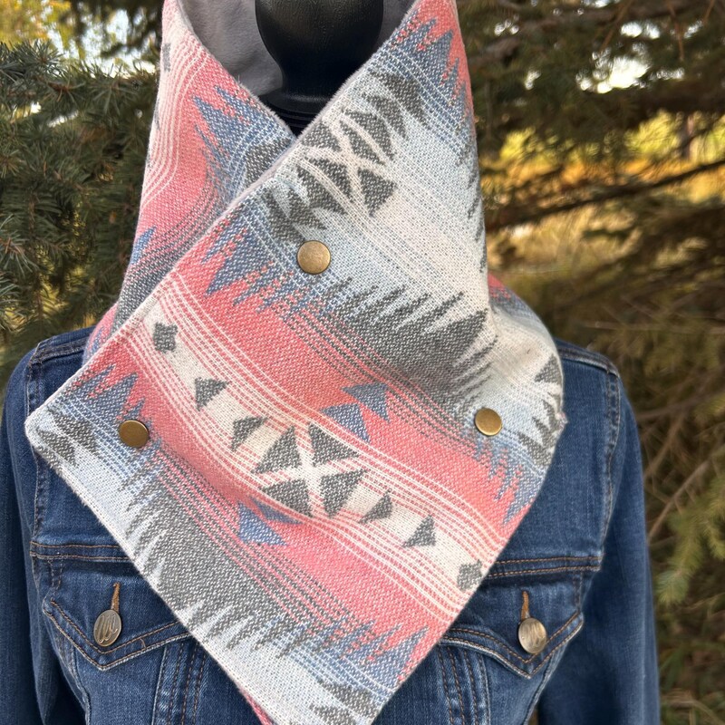 Crochet Cowboy Neck Scarf - Etsy