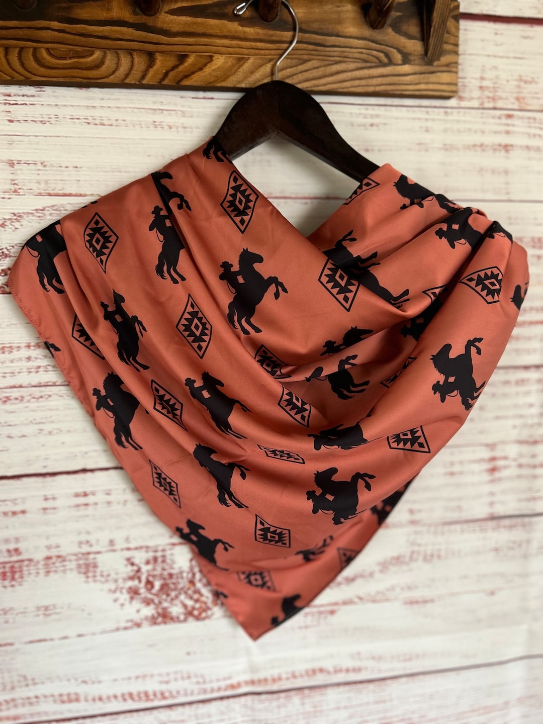 Wildrag the Roy Rogers Neckerchief Bandana Satin Scarf western Scarf - Etsy