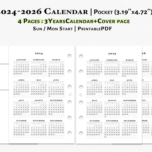 Daily Planner and Journal, Printable Insert for Happy Planner Classic ...