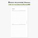 Project Planner Printable Insert for A4 and Letter Size Planner, for ...