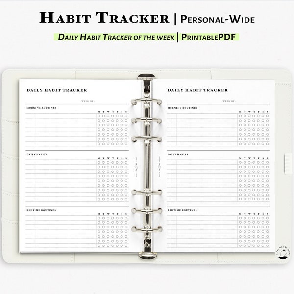 Project Planner Printable Insert for Personal Wide Planner, for Action ...