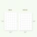 Monthly Planner Fillable A4 US Letter Horizontal and - Etsy