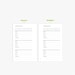 Contact List Printable PDF Mini Size Inserts | Contact List Organizer ...