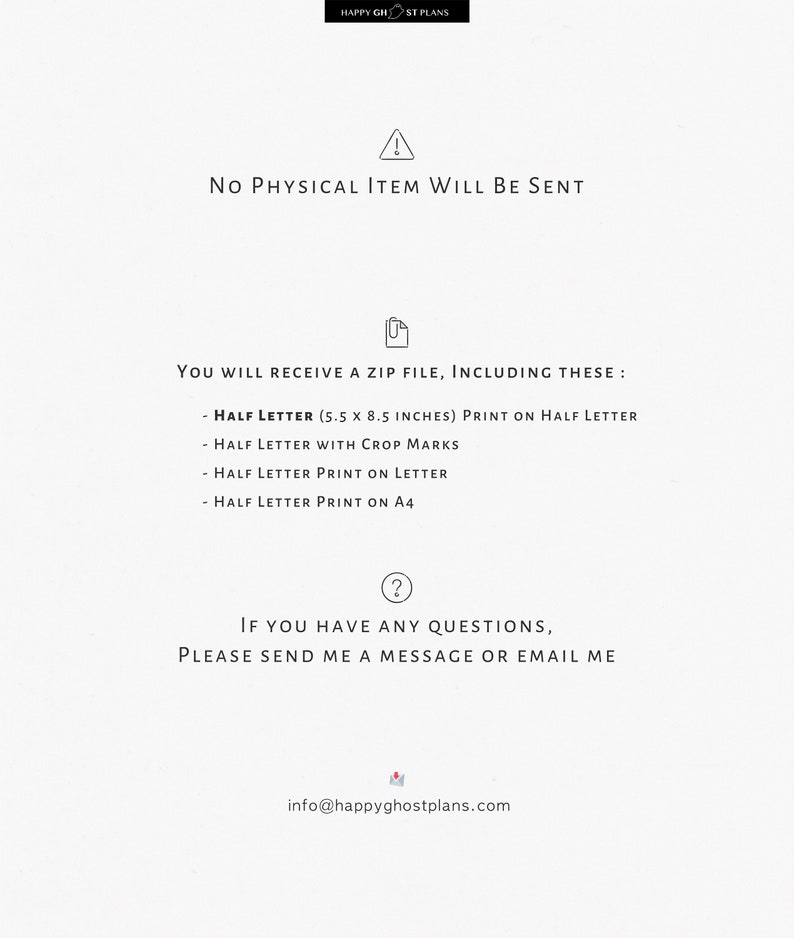 Planner Dashboard Printable Half Letter Planner Insert Flower-themed ...