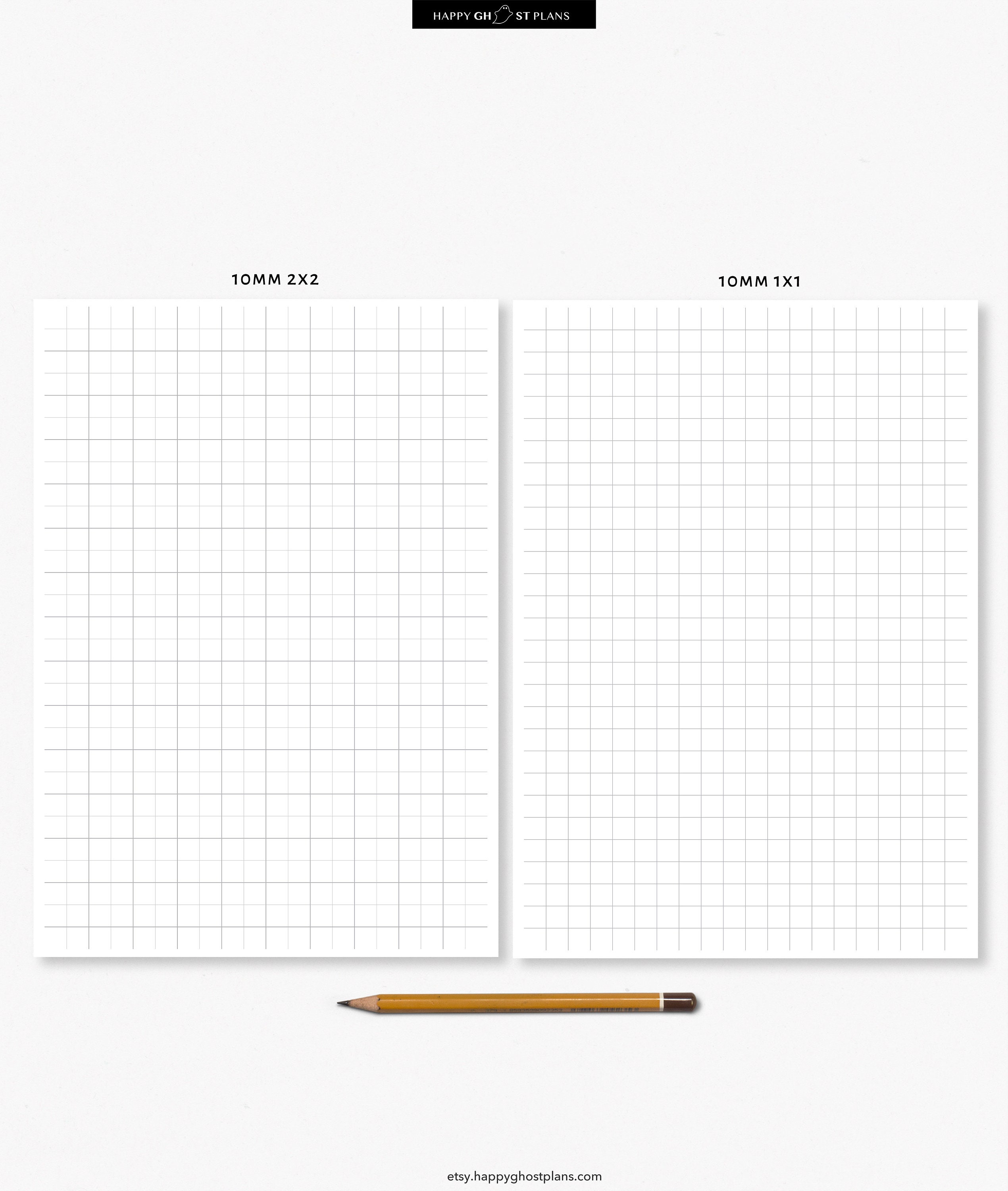 Square Grid and Dot Grid Printable PDF A4 Letter Paper - Etsy