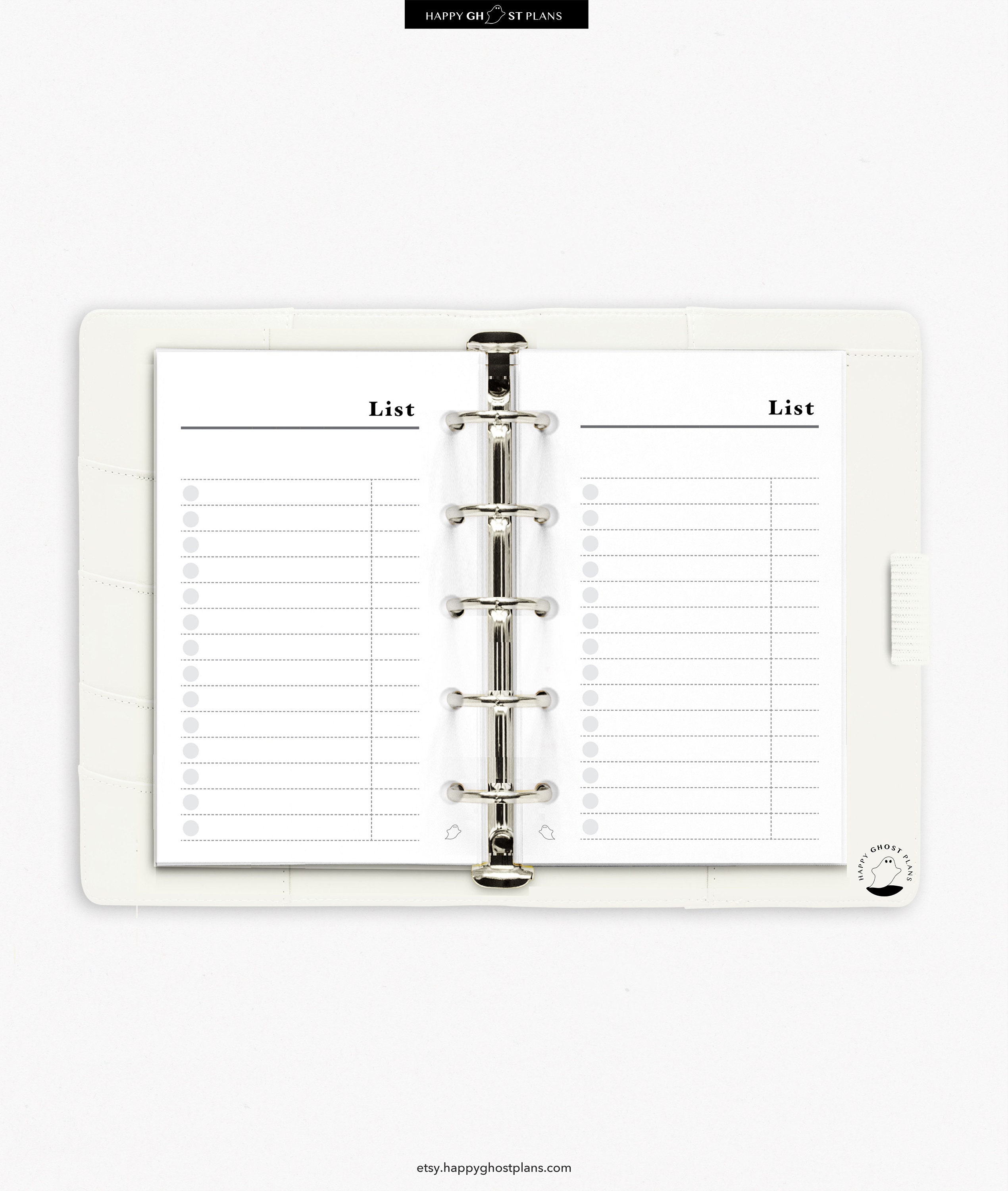 Checklist Template Printable Mini Size Planner Insert | To-do List ...