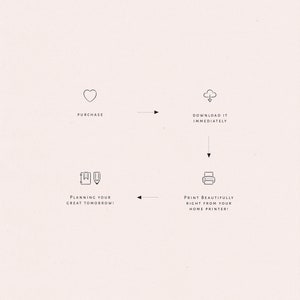 Checklist Template Printable Personal Ring Inserts To-do - Etsy