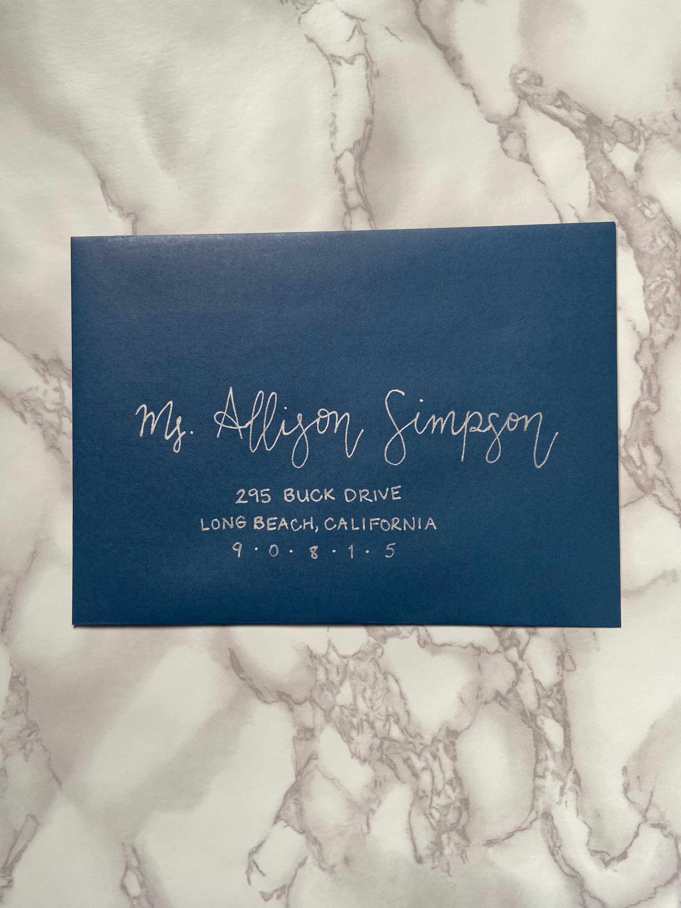 Envelope Addressing Hand Written Envelopes Calligraphy - Etsy