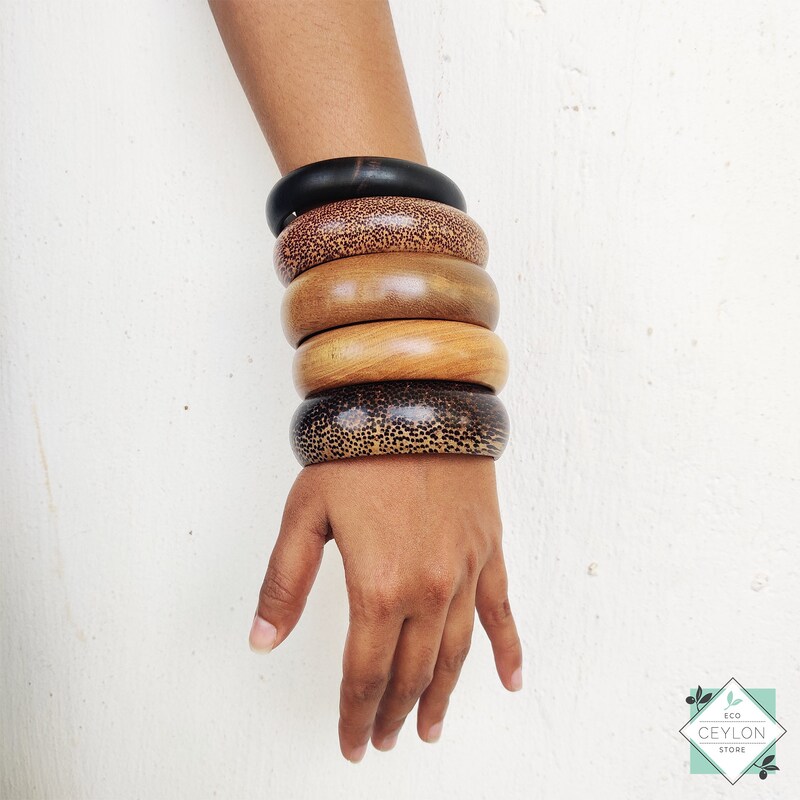 Wooden Bangles - Etsy