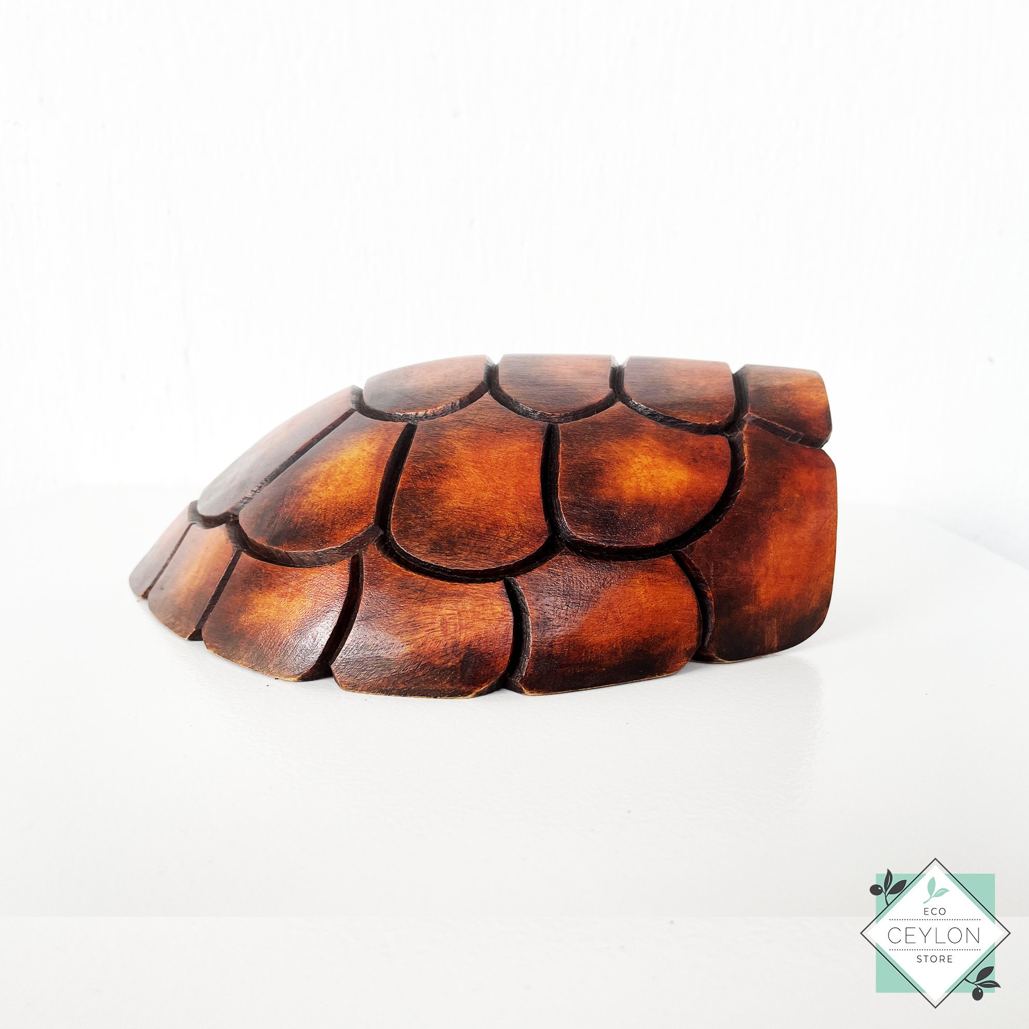 Hand Carved Wall Hang Wooden Sea Turtle Shell, Wood Sea Turtle Shell ...