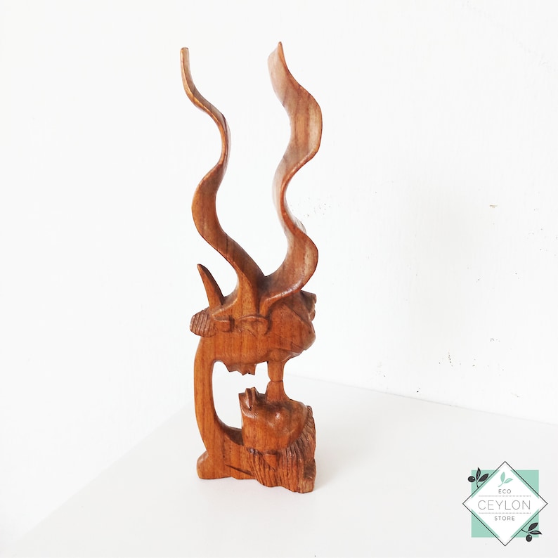 Wooden Couple Sculpture Hand Carved Wood Couple Statue Couple Kissing