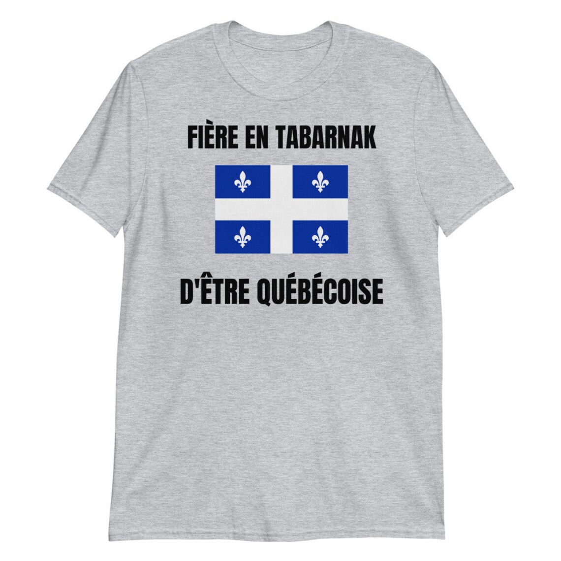 Funny Quebec Tshirt Funny French Tshirt, Tabarnak Tee, Pour Femme - Etsy