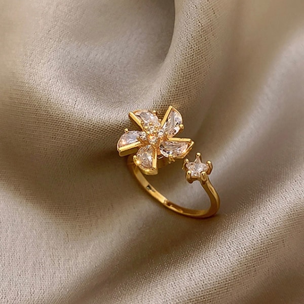 Gold Spinner Ring - Etsy