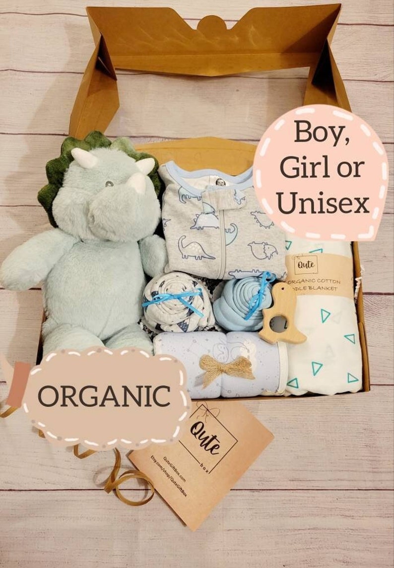Large ORGANIC Qute Gift Box. Pick the Gender Gender Neutral - Etsy