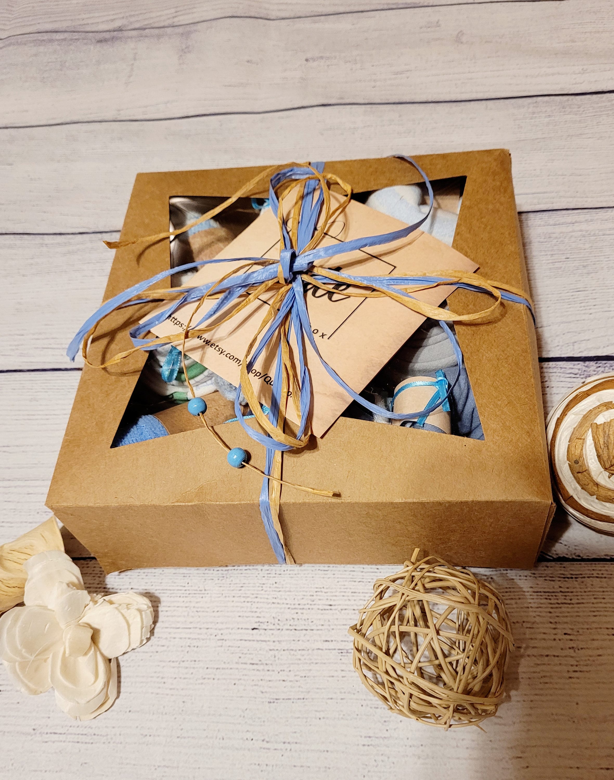 Qute Box of Sweets 4 Bodysuit Cupcakes 2 Bib Donuts and 3 - Etsy