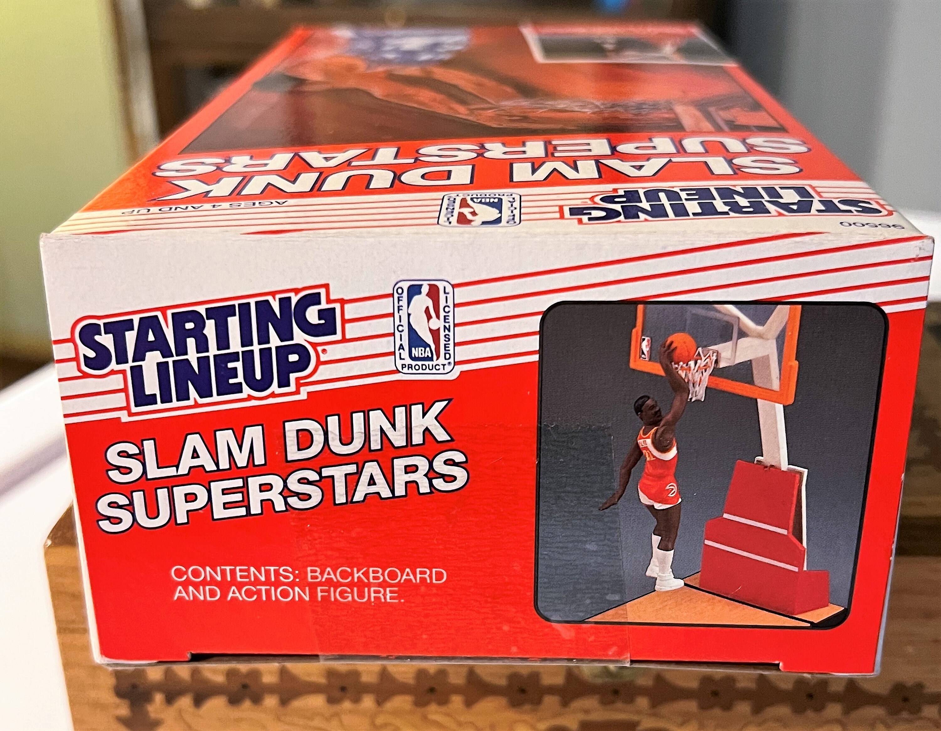 1989 Kenner Starting Lineup Slam Dunk Superstars Detroit Pistons Isiah ...