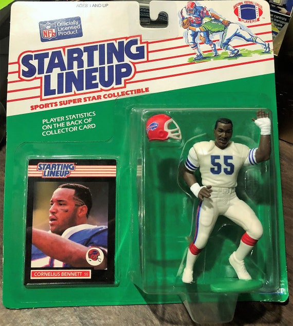 1989 Kenner Starting Lineup Cornelius Bennett Figure Buffalo | Etsy