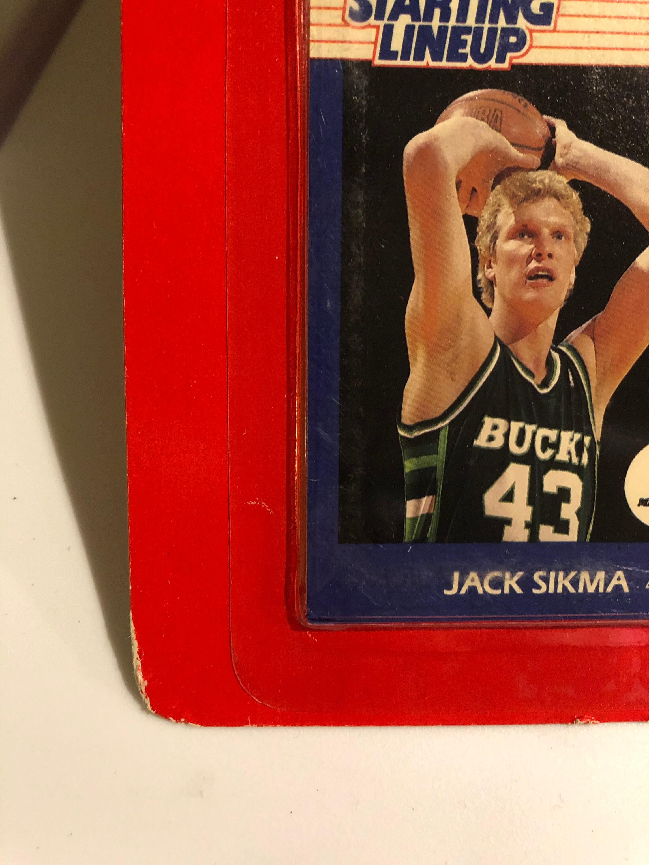 1988 Kenner Starting Lineup Milwaukee Bucks Jack Sikma NBA Figure and ...