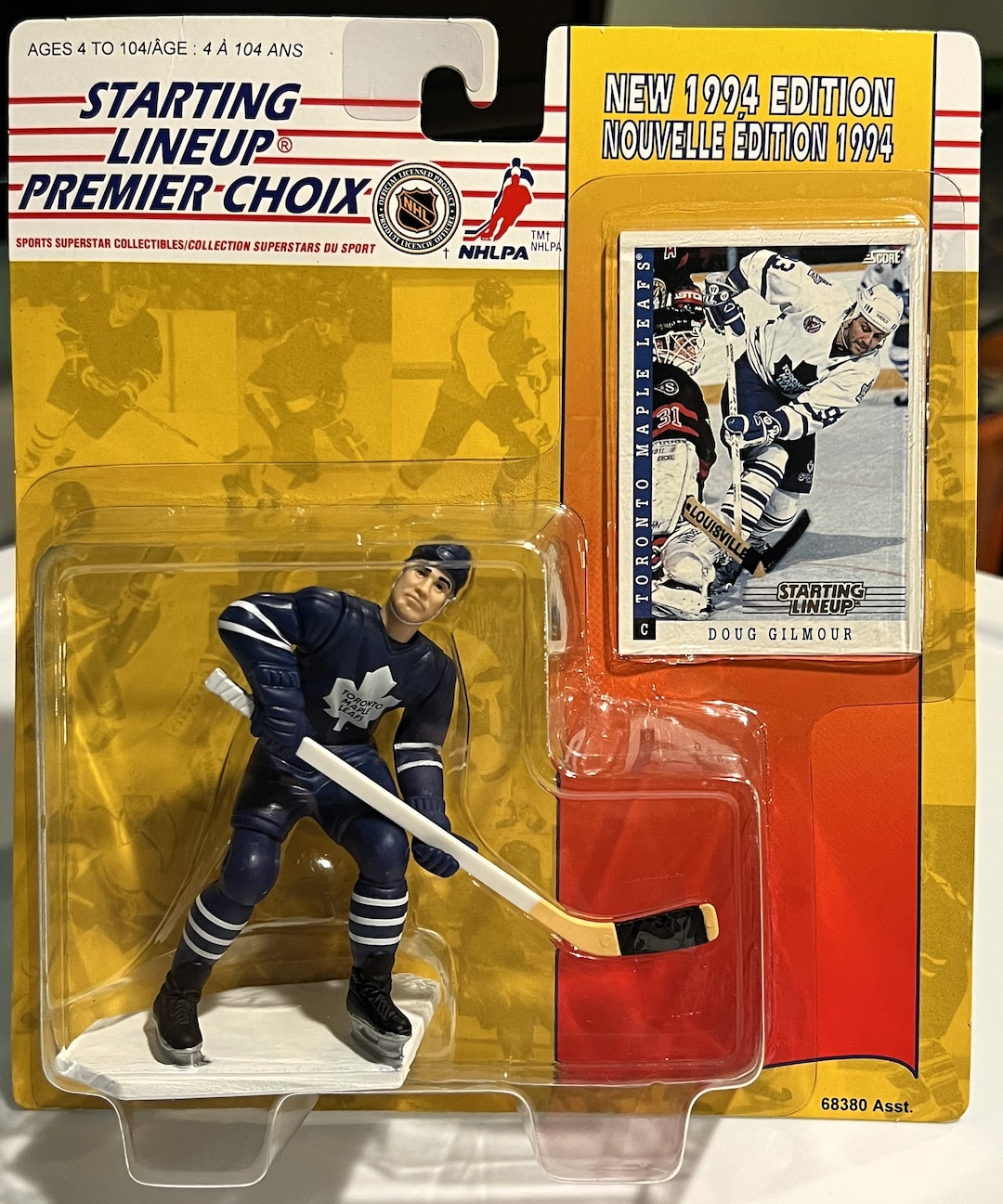 1994 Doug Gilmour Toronto Maple Leafs Starting Lineup Figure & Card - Etsy