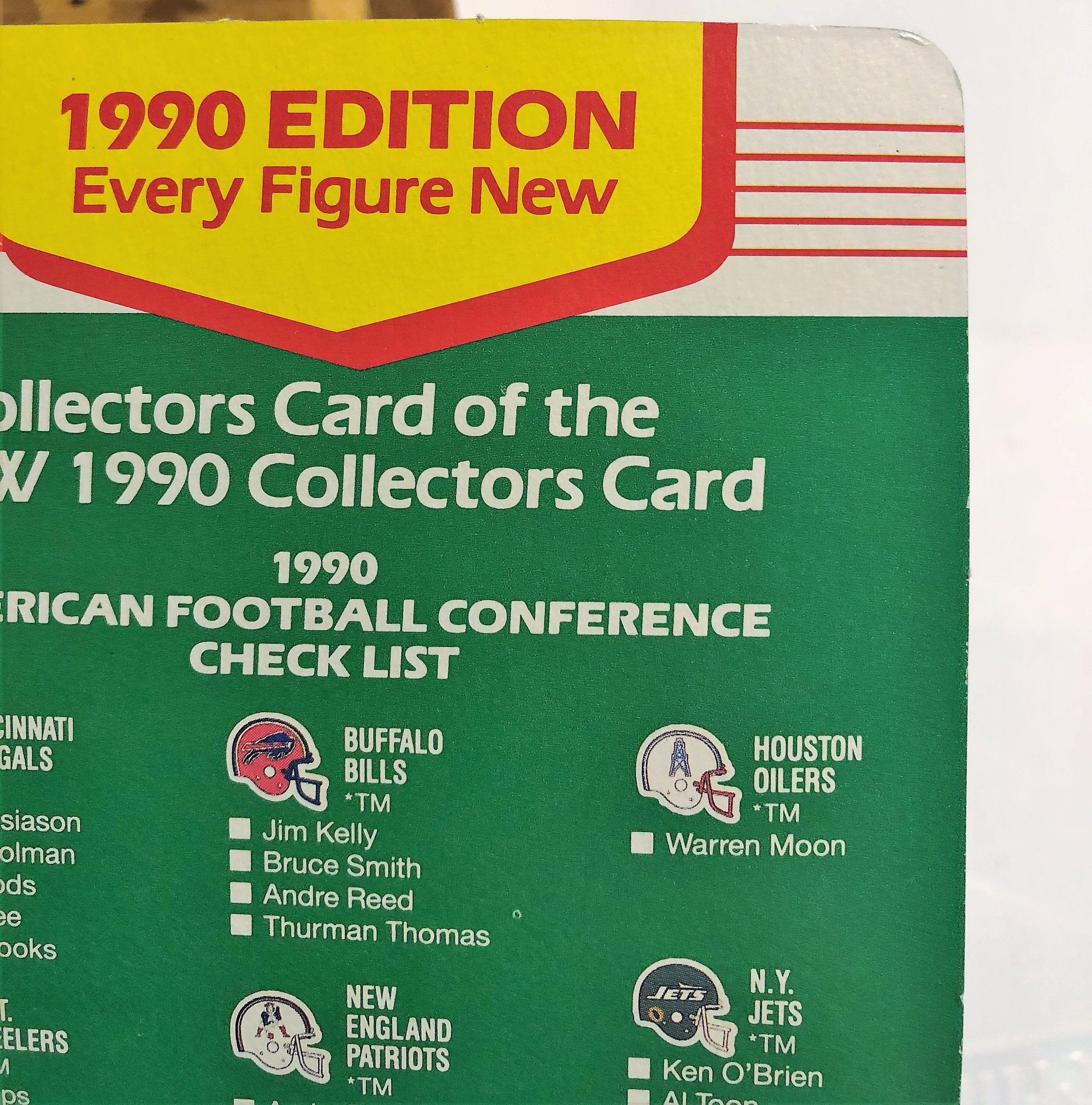 1990 Kenner Starting Lineup W/rookie Year Card Los Angeles Rams Jim ...