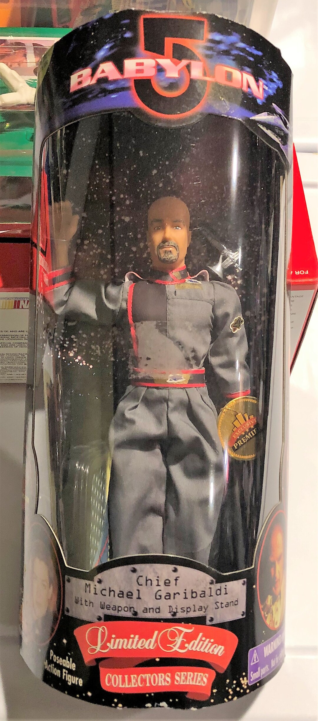 Babylon 5 Chief Michael Garibaldi Limited Edition Fully Poseable Action ...