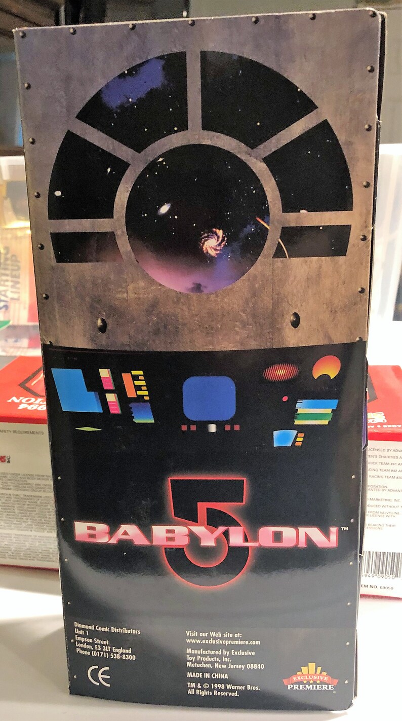 Babylon 5 Chief Michael Garibaldi Limited Edition Fully Poseable Action ...