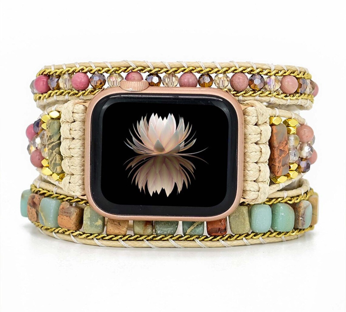 Apple Watch Band Solo Loop Apple Watch Strap Boho Apple - Etsy
