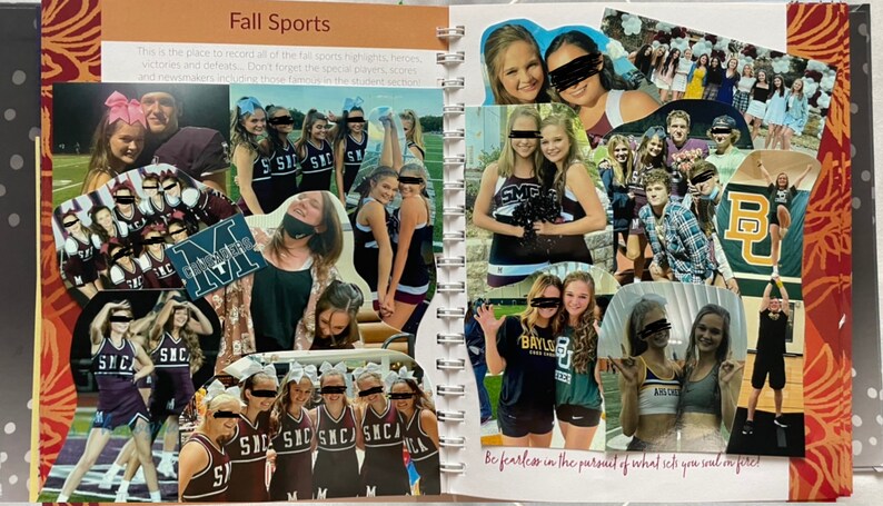 Senior Memory Book - Etsy