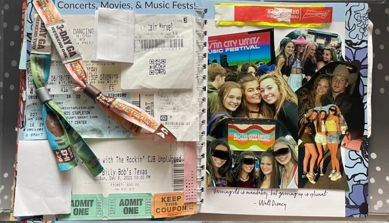 Senior Memory Book - Etsy