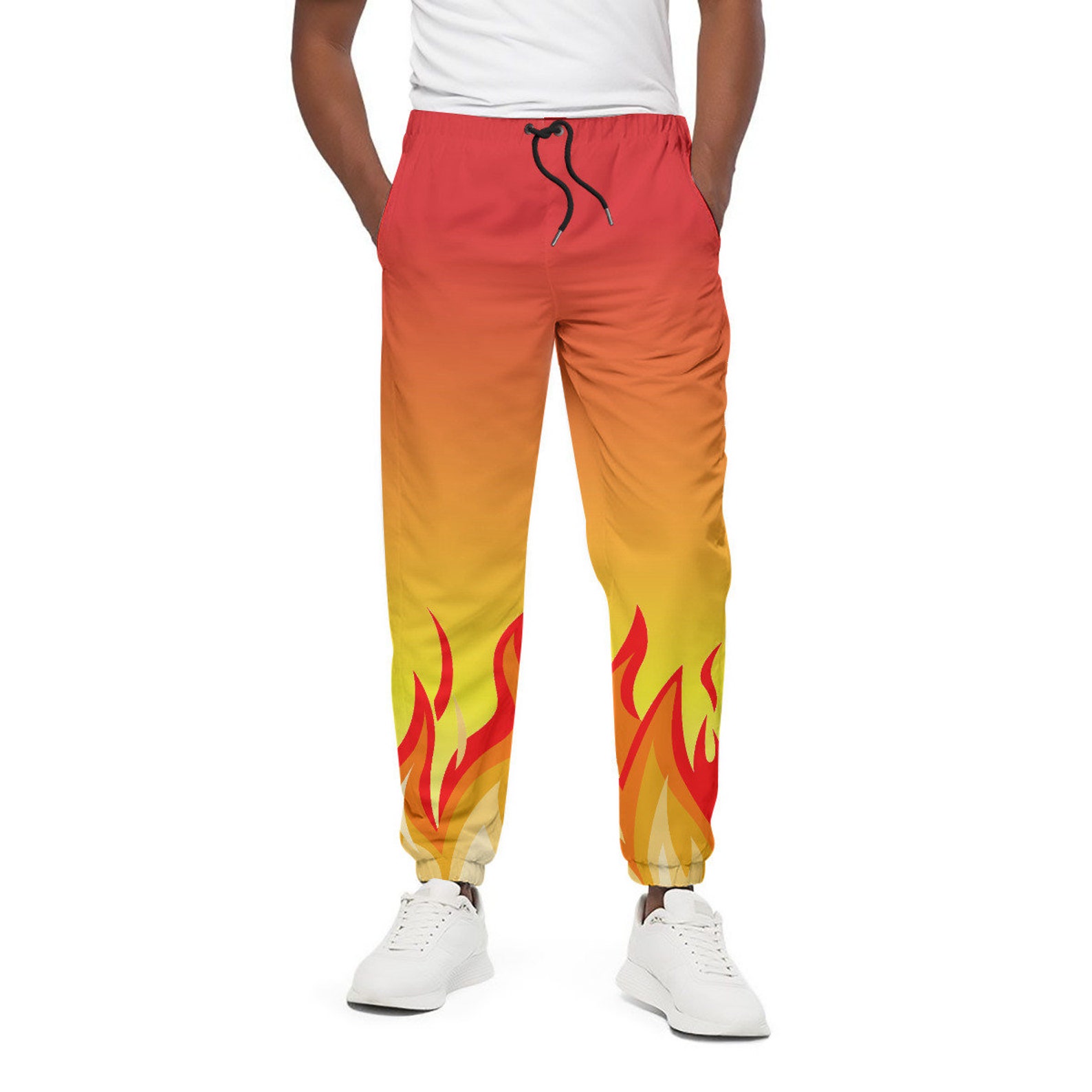 Fire Ombre All-over Print | Flames Rising | Burning Flames Fire | All ...
