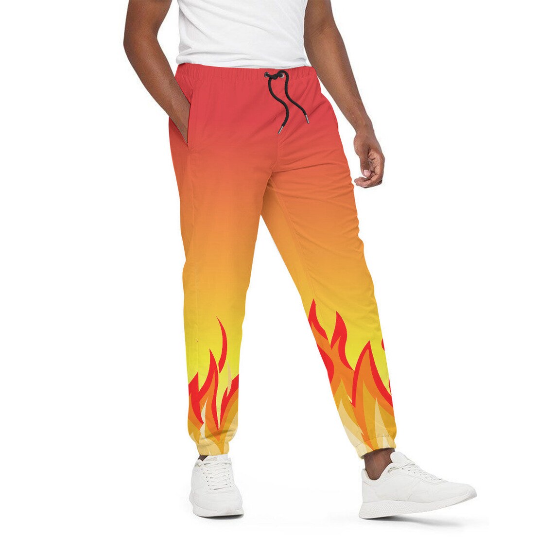 Fire Ombre All-over Print | Flames Rising | Burning Flames Fire | All ...