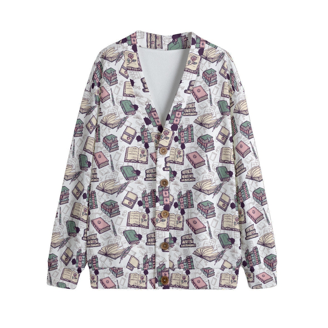 Pretty Book Pattern | Bookworm Library Fan | Writers Authors Teachers ...