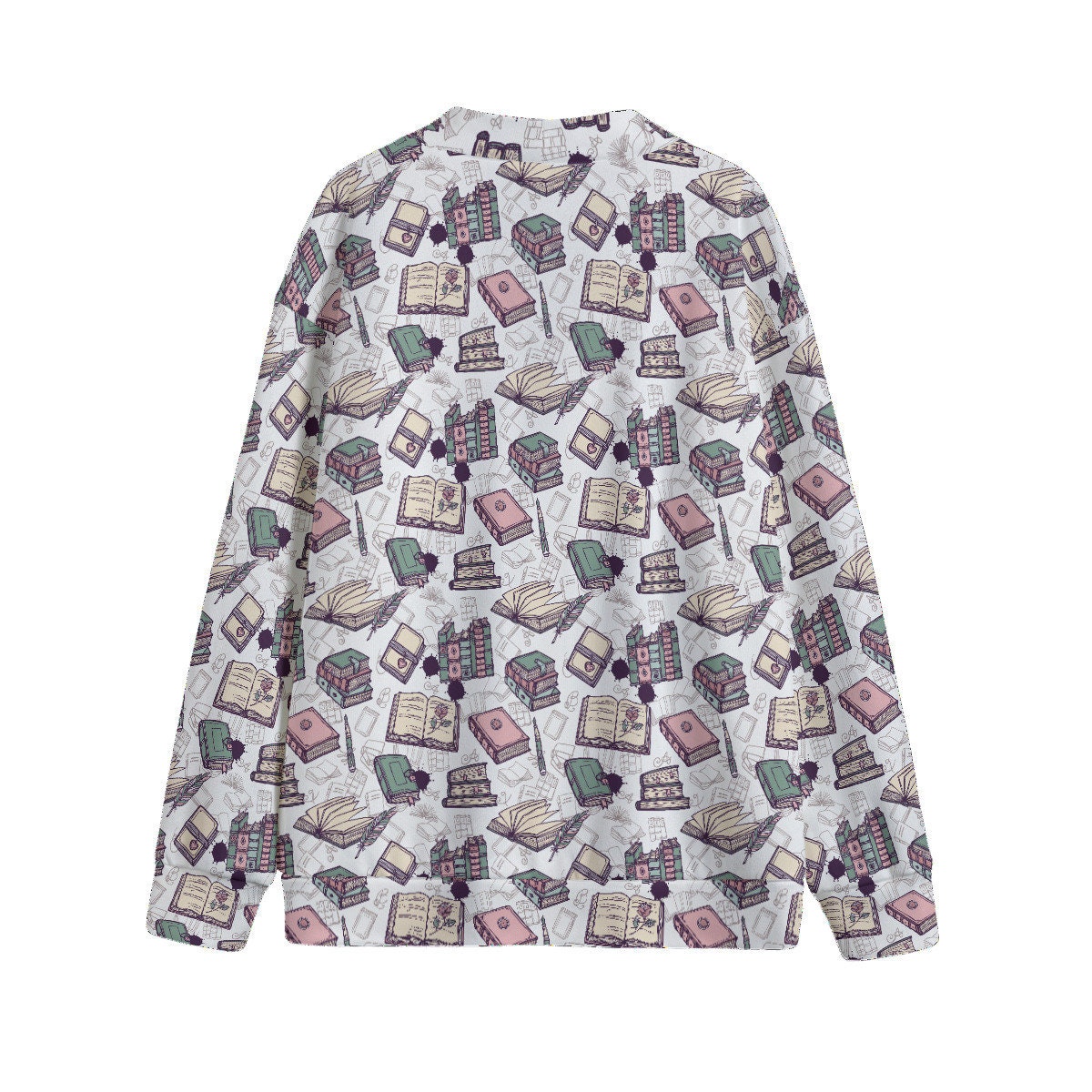 Pretty Book Pattern Bookworm Library Fan Writers Authors Teachers ...