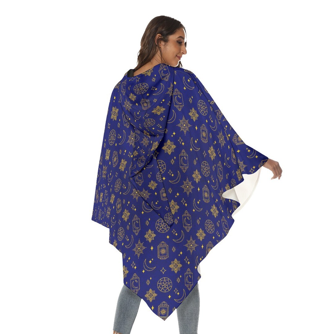 Mystic Healer | Blue & Purple | Crescent Moons, Stars, Sacred Geometry ...