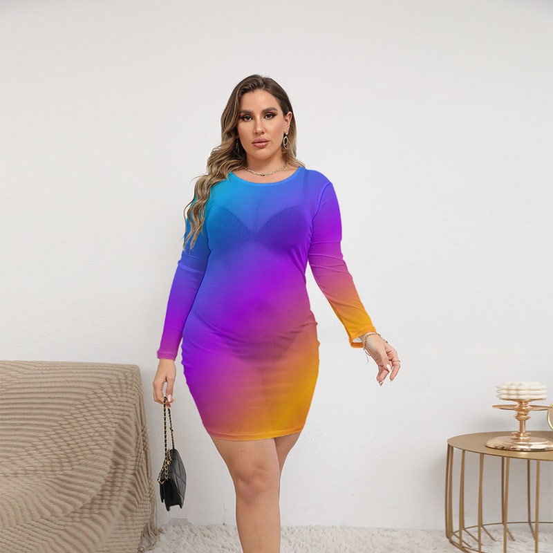 Seethrough Cover up Dress - Etsy