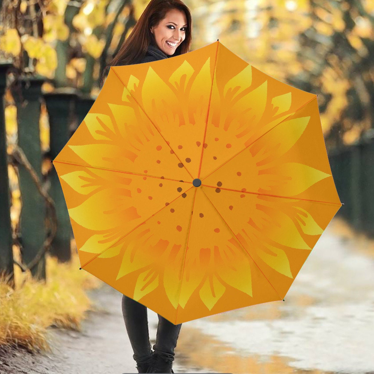 Sunflower Umbrellas | 4 Options to Choose From - Etsy