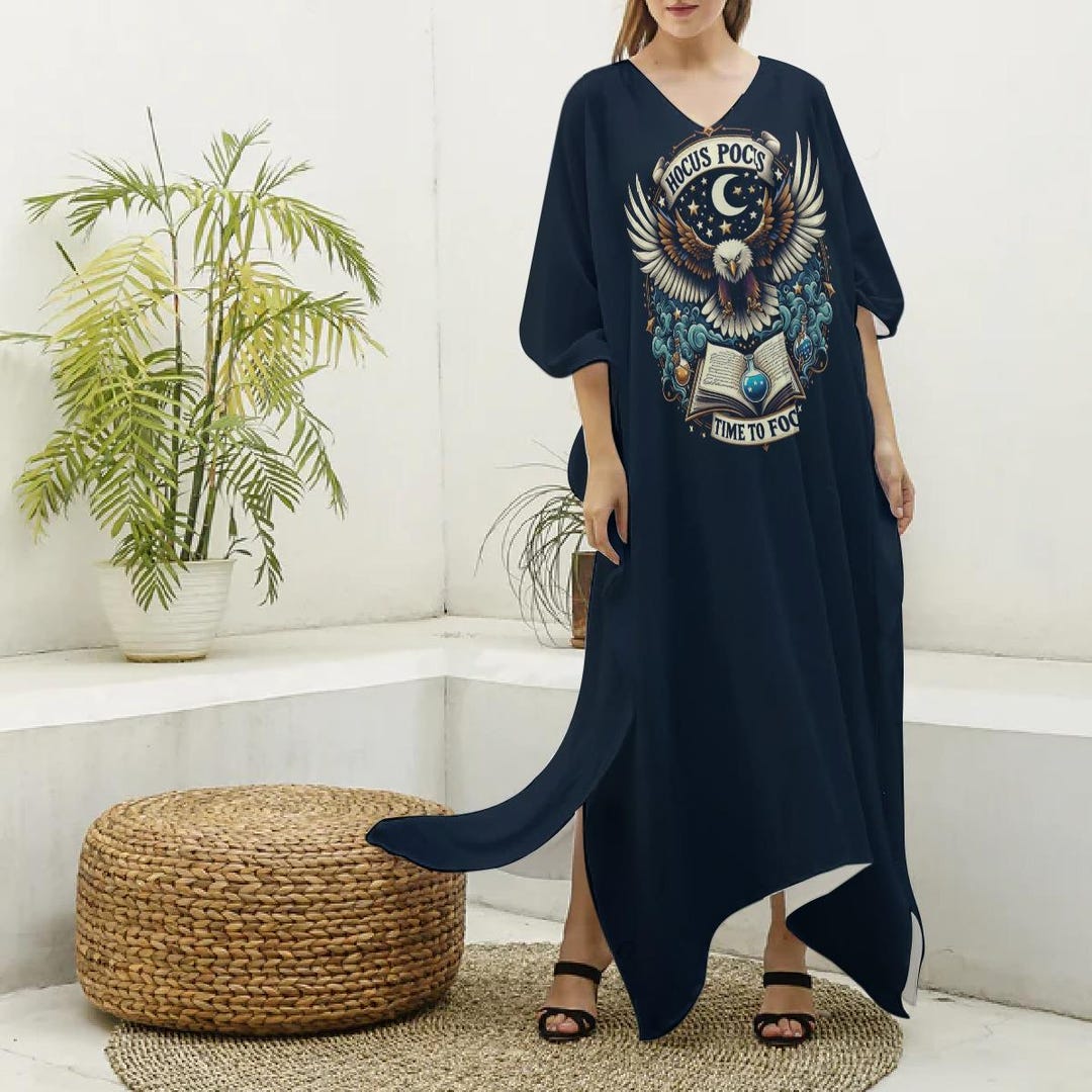 Hocus Pocus Time to Focus | Eagle Crescent Moon | Blue & Bronze Magic ...
