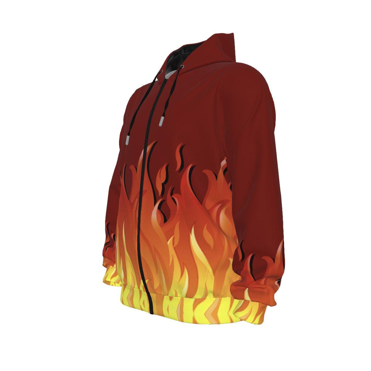 Red Hot Fire | Cosplay Costume | Red Flame All-over Print Unisex ...