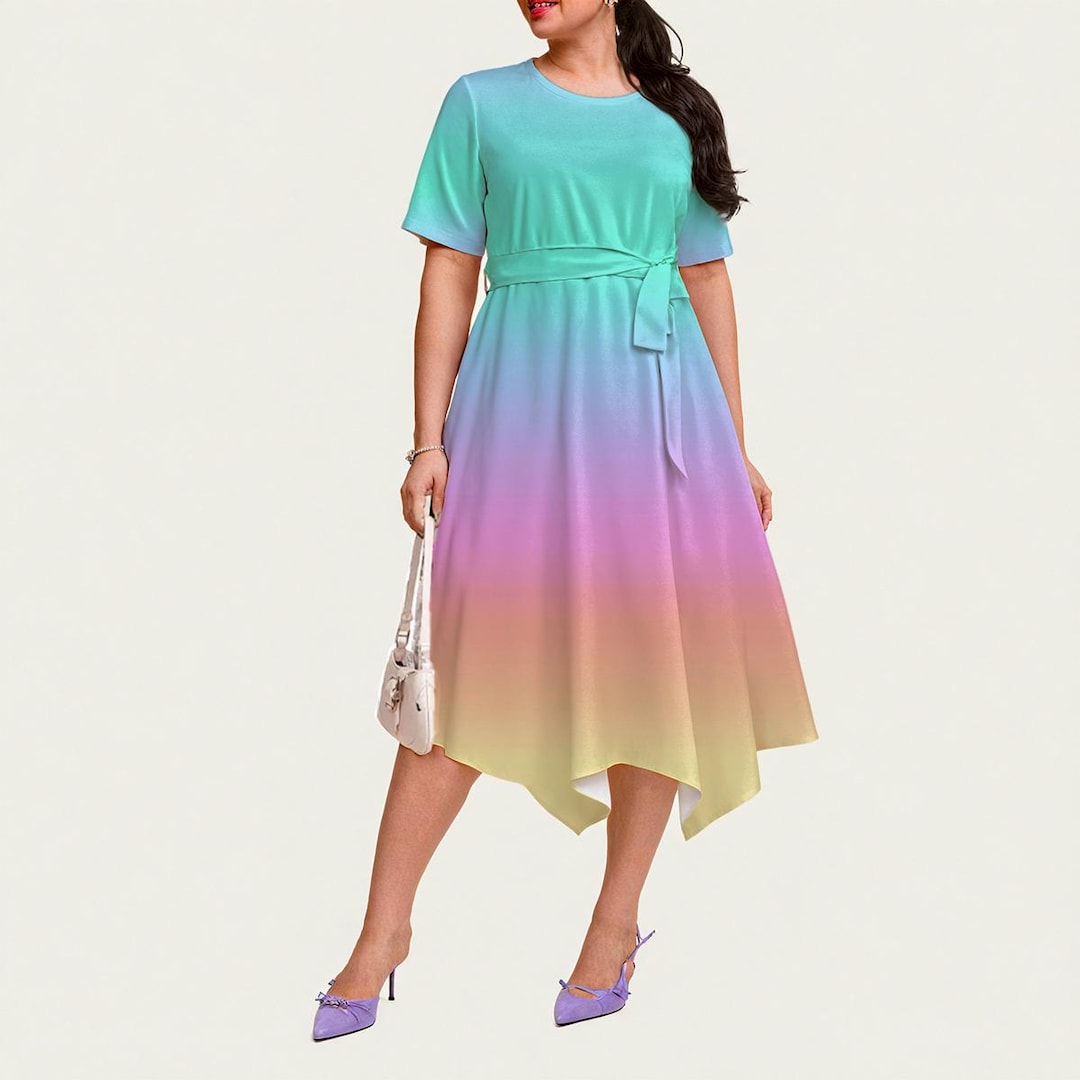 Pretty Ombre Gradients | 4 Lovely Styles! All-over Print Women's Short ...