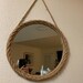 Round Nautical Mirror Rope / Bathroom Vanity Mirror / Living Room ...