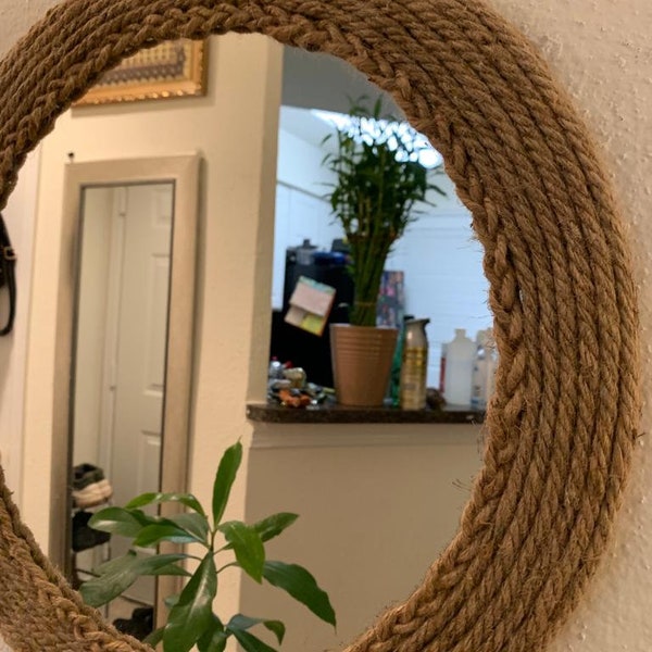 Rope Mirror - Etsy