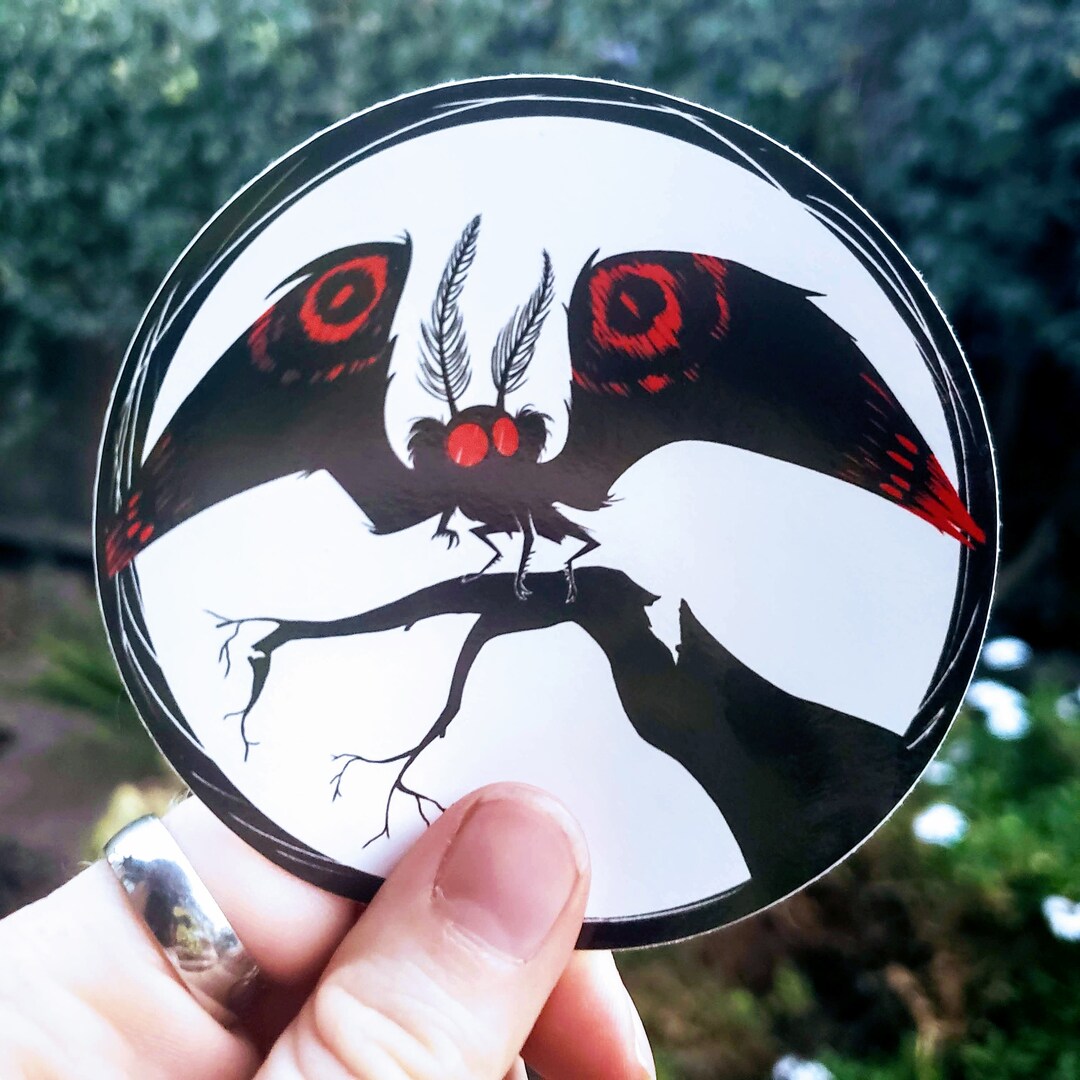 Mothman [STICKER] - Etsy