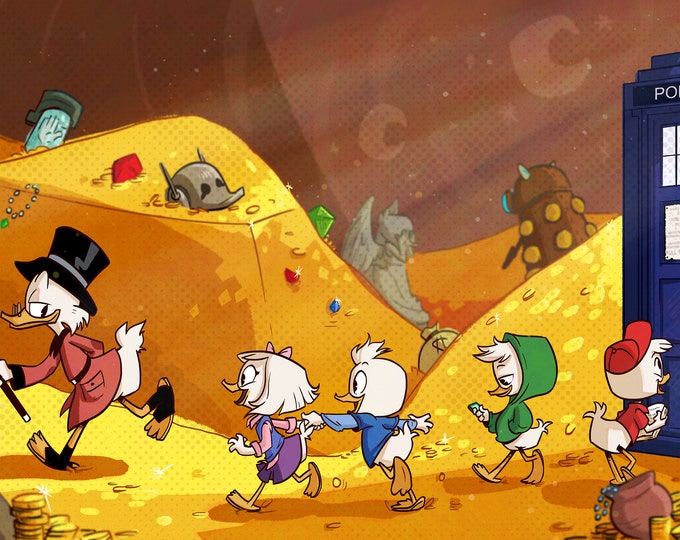 Ducktor Who PRINT | Etsy