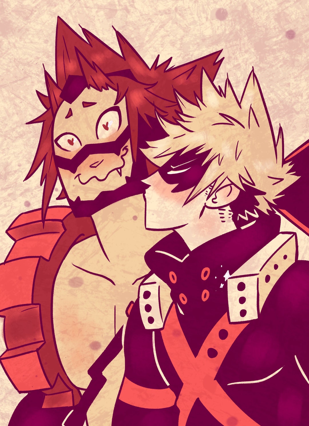 A Surprise KRBK Smooch PRINT - Etsy