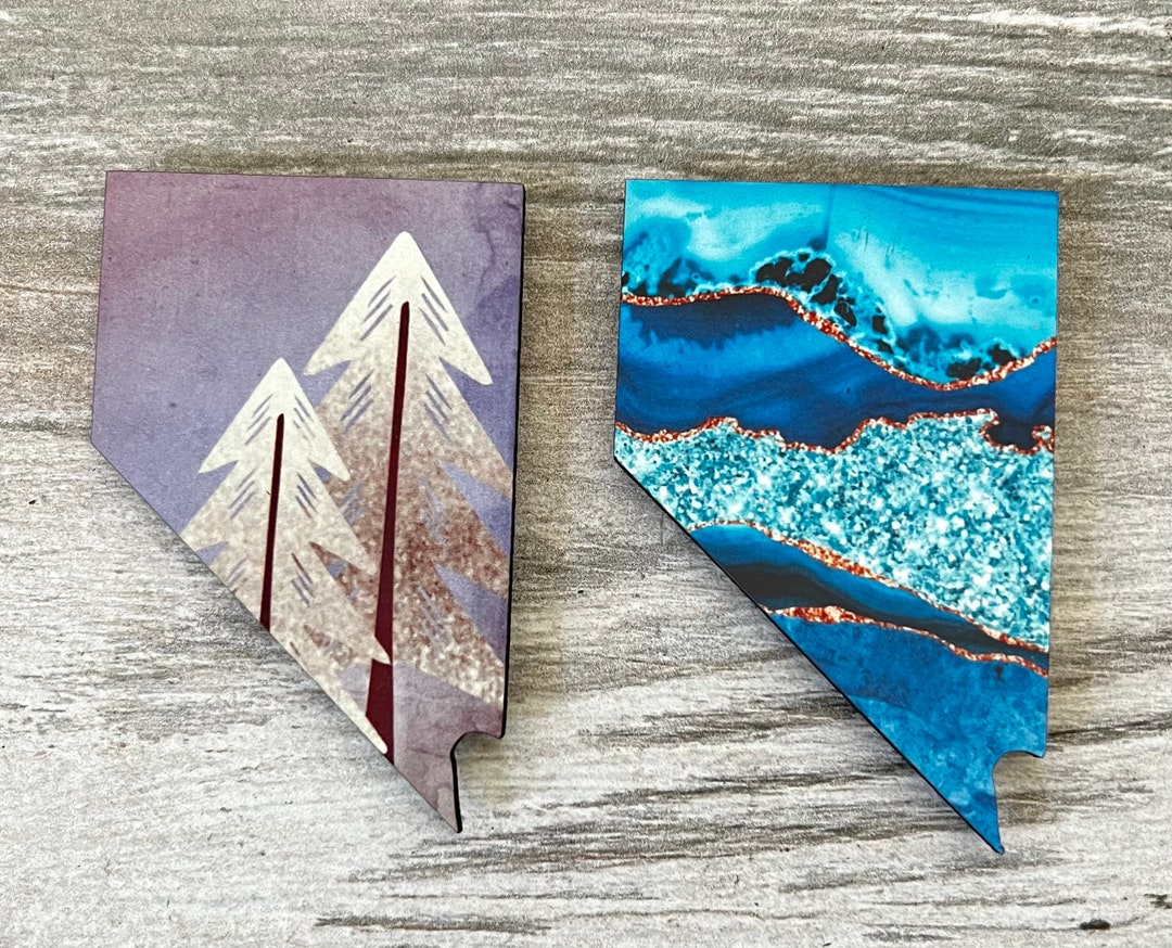 Nevada State Magnets Sparks Reno Las Vegas - Etsy